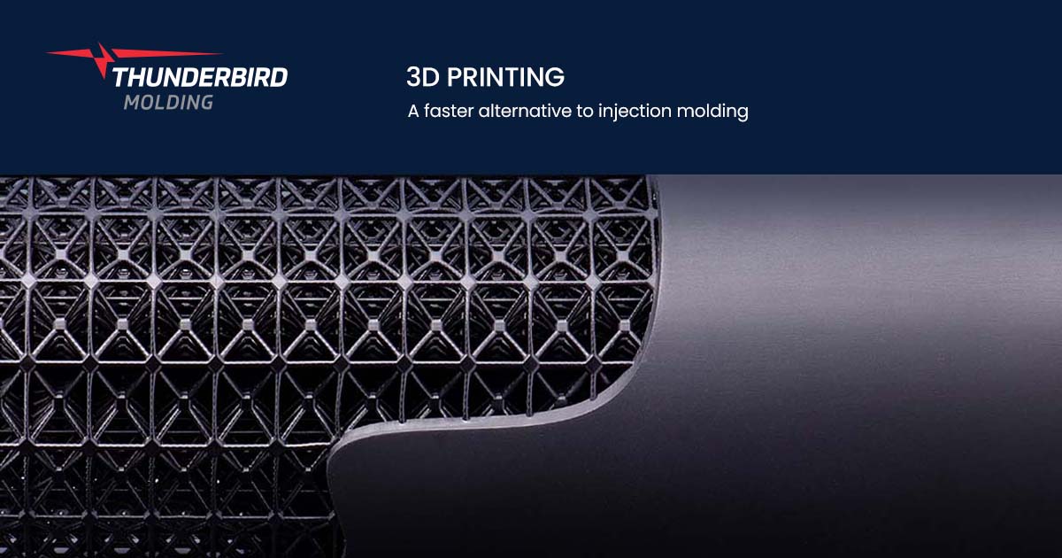 3D-printed plastic parts for prototypes and low-volume projects