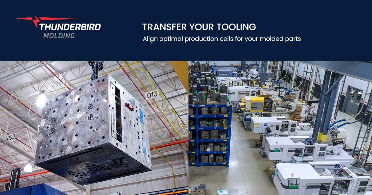 Injection Mold Tooling Transfer 3-step Process | Thunderbird Molding
